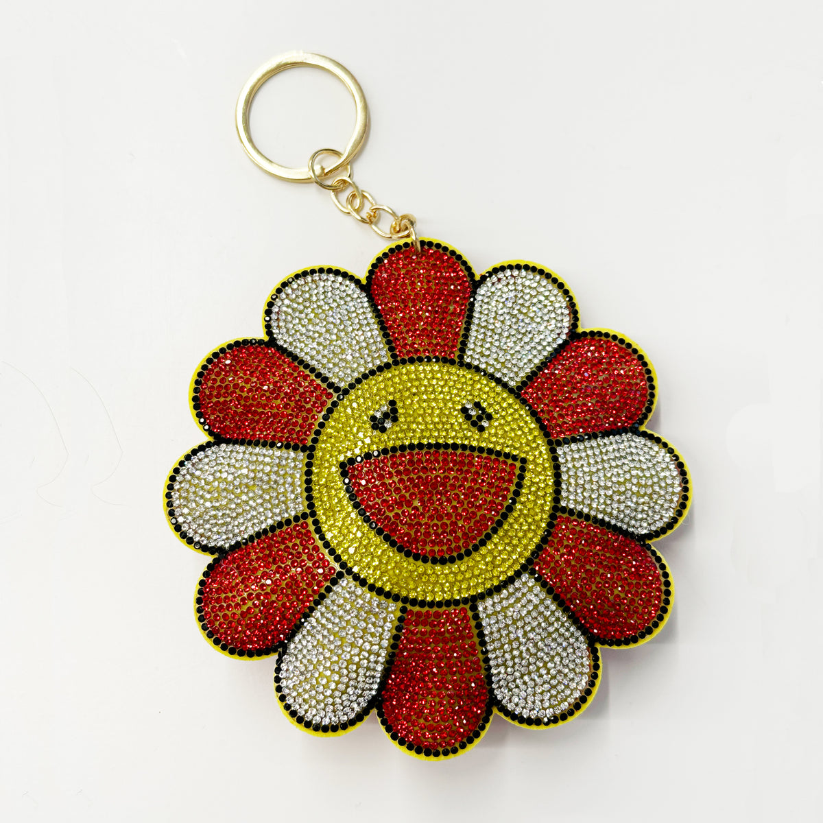 Takashi Murakami - Plush Glitter Keychain - Flower – Perrotin New York