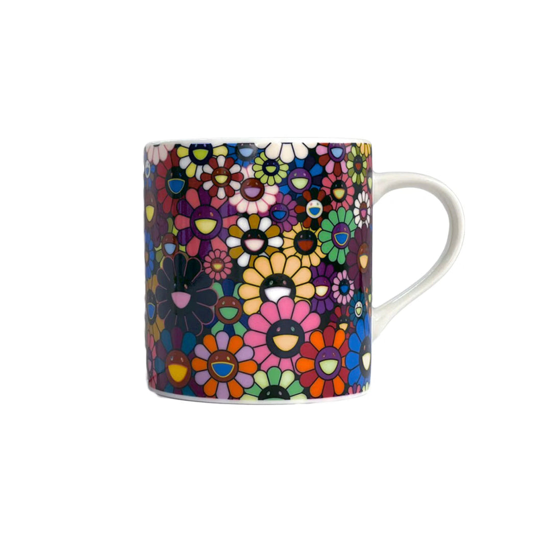 Takashi Murakami - Black Flower Field Mug – Perrotin New York