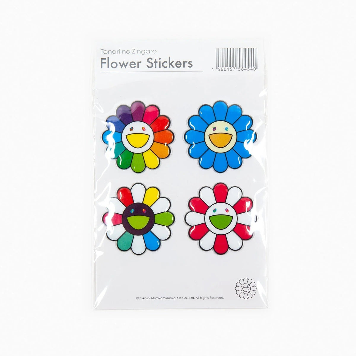 Takashi Murakami - Sticker - Bubbling Flowers (Set A) – Perrotin New York
