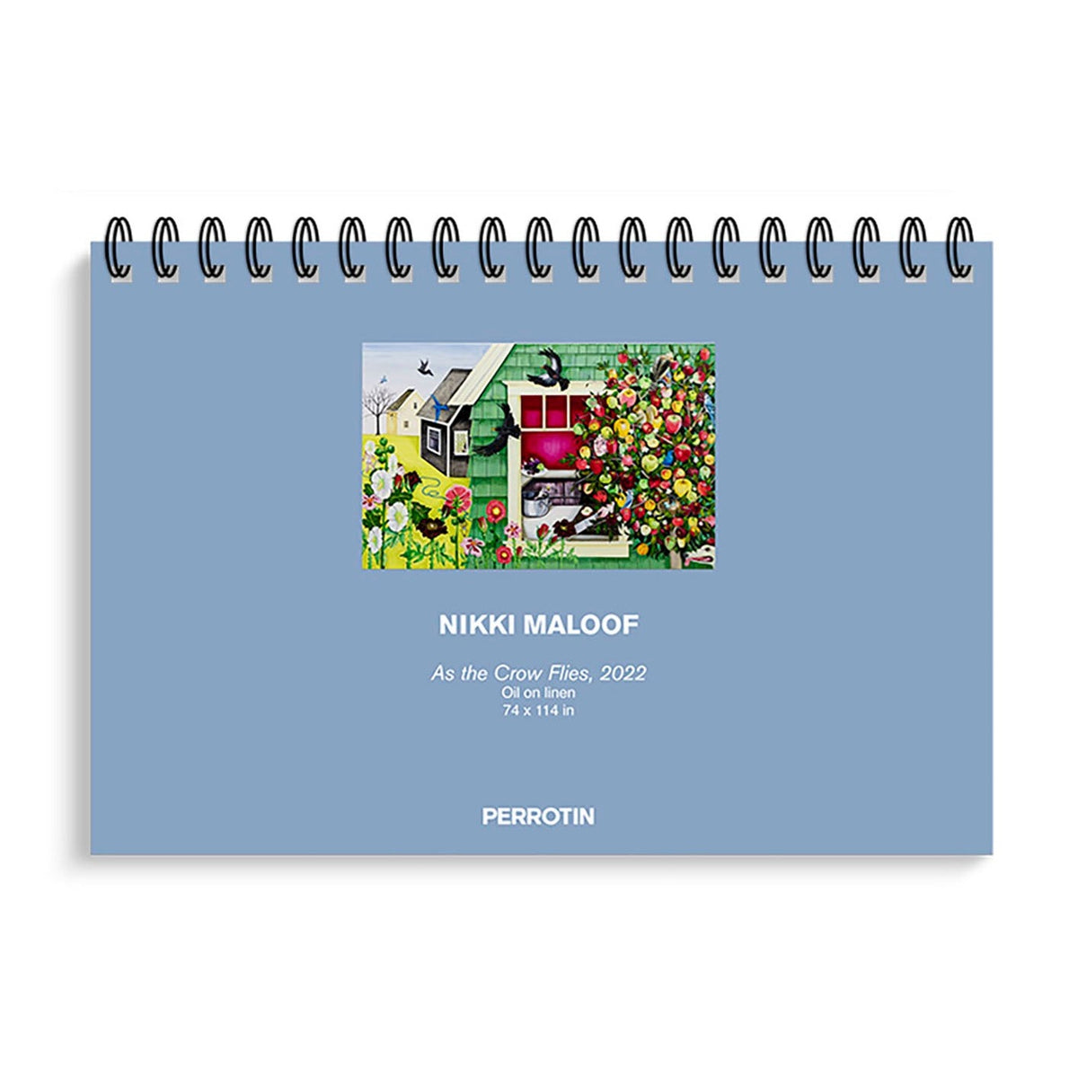 Nikki Maloof - Spiral Notebook: As the Crow Flies – Perrotin New York