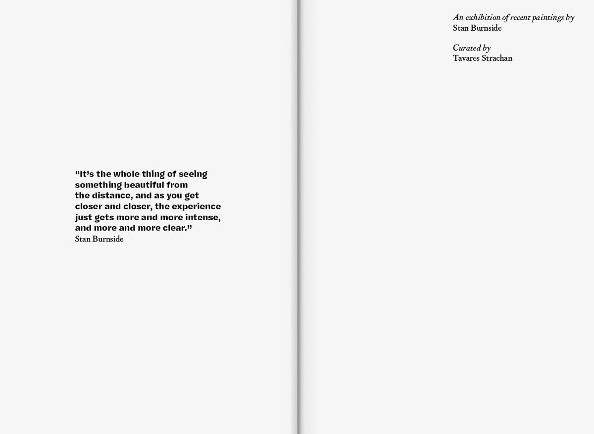 Stan Burnside - As Time Goes On – Perrotin New York